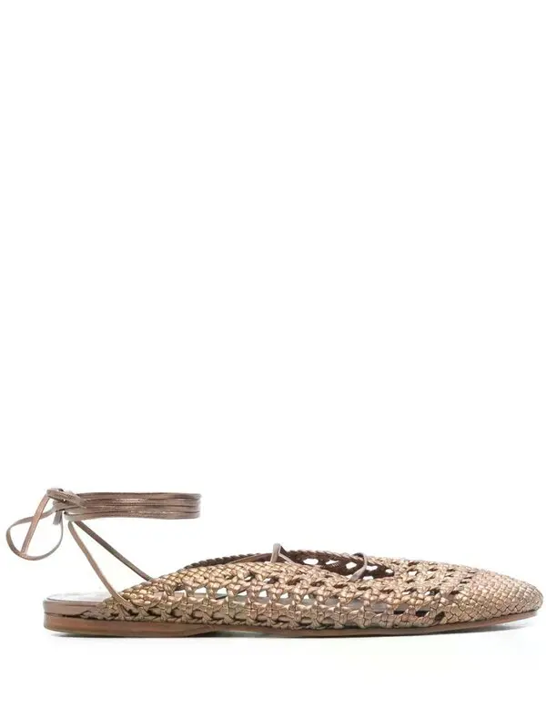 FORTE_FORTE Leather Slippers