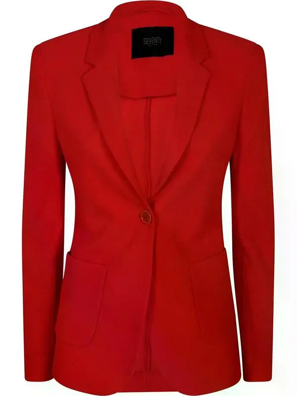 Seventy Single-breasted Blazer - Red