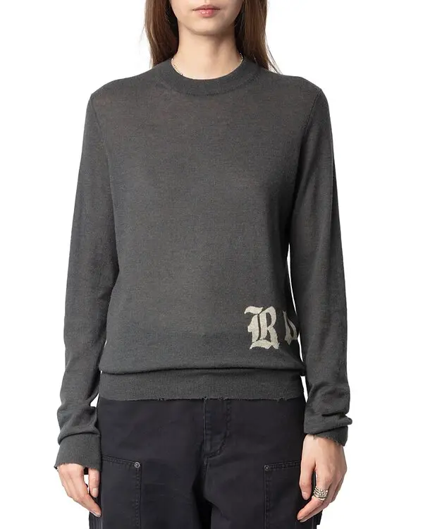 Zadig&Voltaire Ivy Cashmere Sweater - Anthracite