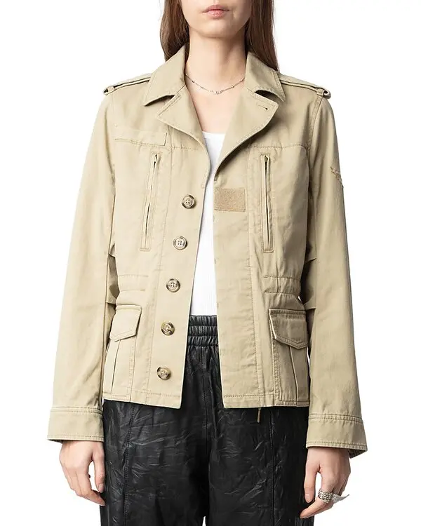 Zadig&Voltaire Klimi Parka - Latte