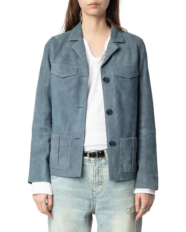 Zadig&Voltaire Laron Suede Jacket