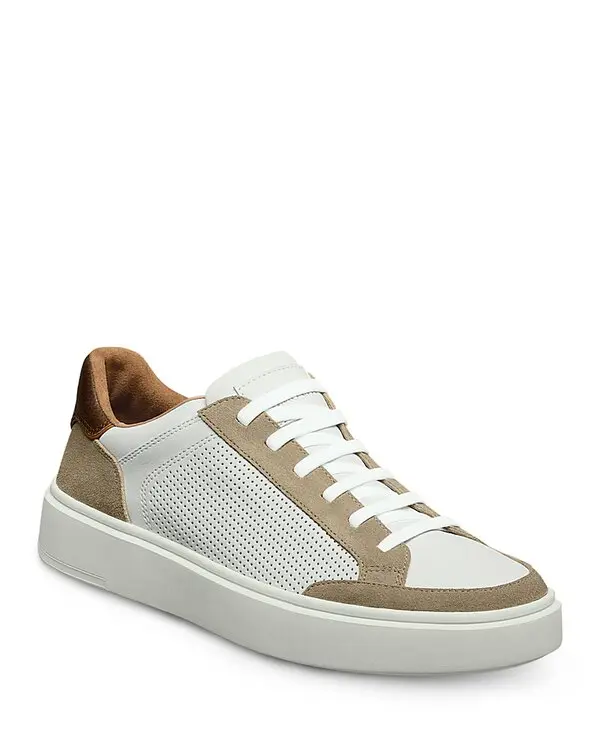 Allen Edmonds Oliver Low Top Sneakers - Bone Mix
