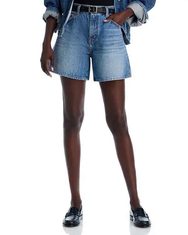 LEVI'S High Rise Baggy Denim Shorts - Worn Memory