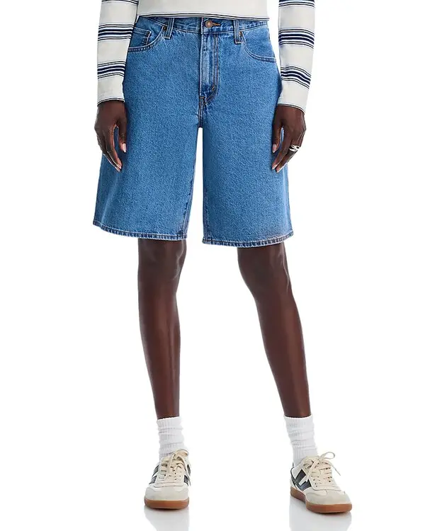 LEVI'S Baggy Denim Dad Shorts - Foolish Love