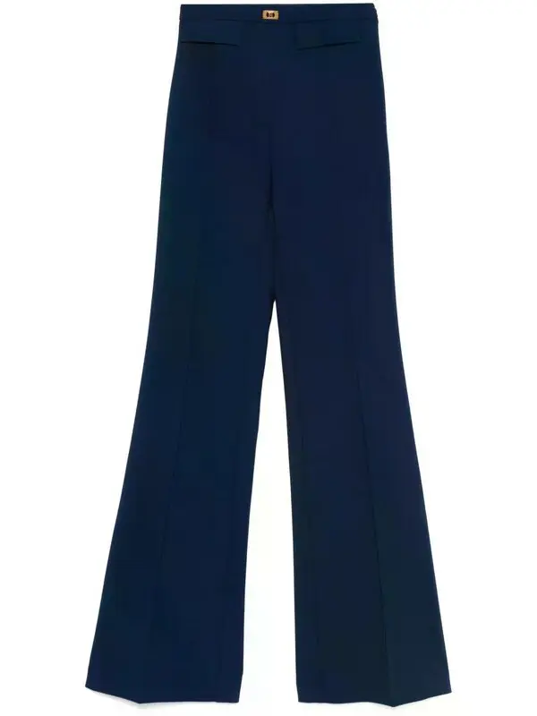 Elisabetta Franchi Crepe Trousers