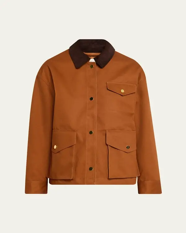 Officine Générale Yolande Technical Cotton Barn Jacket