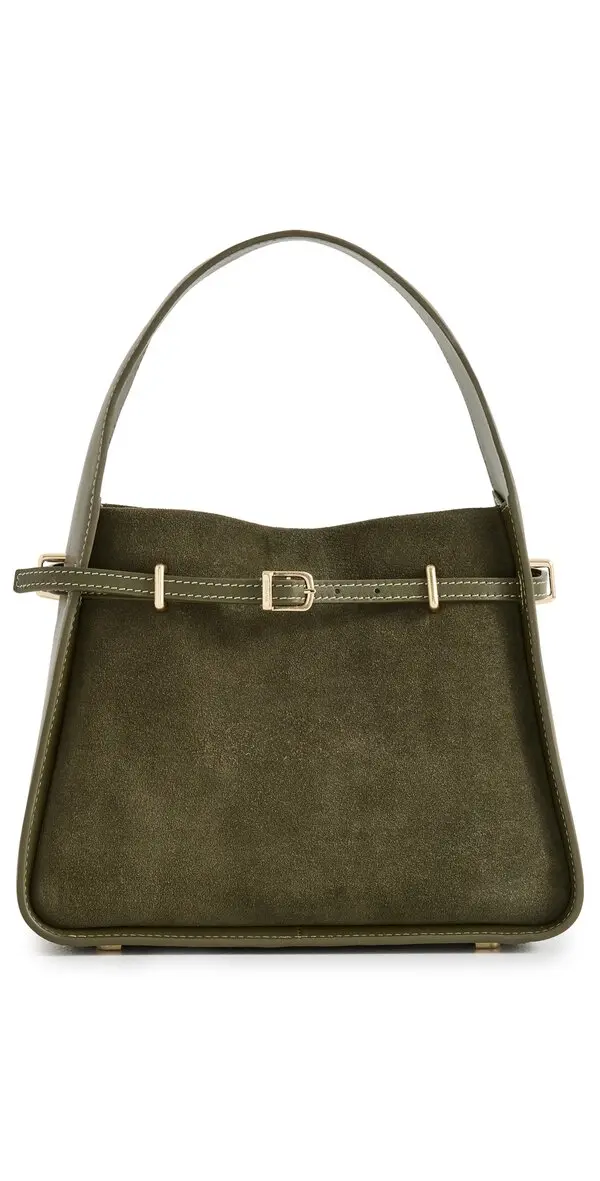 Simkhai Cleo Small Suede Bucket Bag