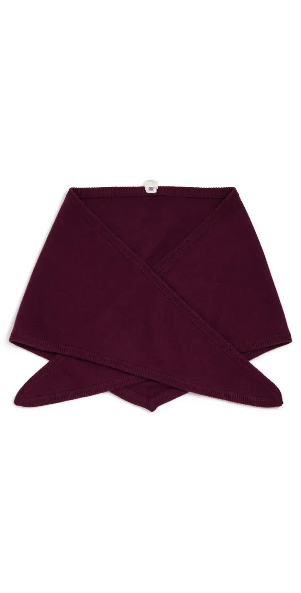 WHITE & WARREN Cashmere Triangle Scarf