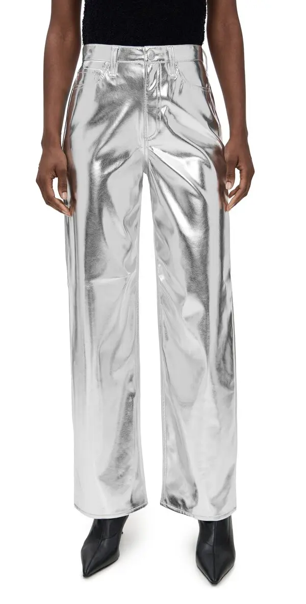 Rag & Bone Logan Faux Leather Wide-leg Pants