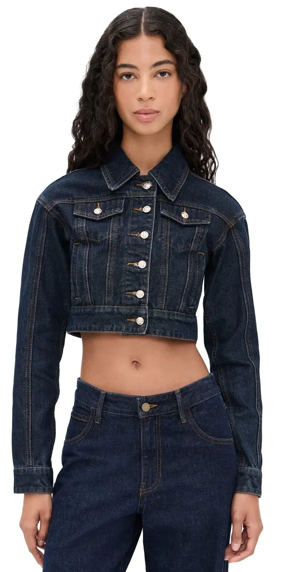 Lioness Daydream Crop Denim Jacket