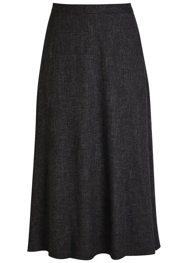 Vince Woven Midi Skirt