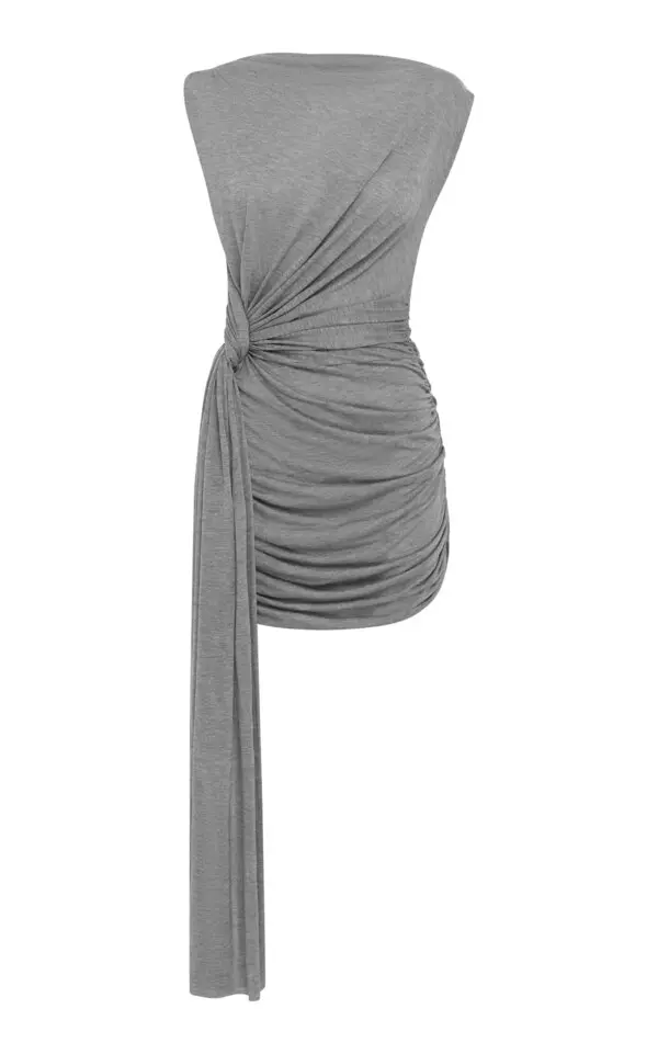 Alex Perry Knotted Mini Dress