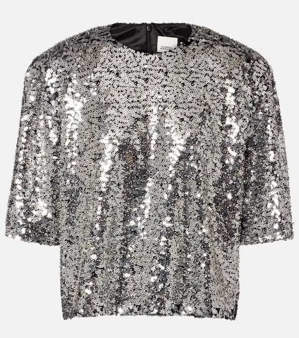 Isabel Marant Helga Sequined Top