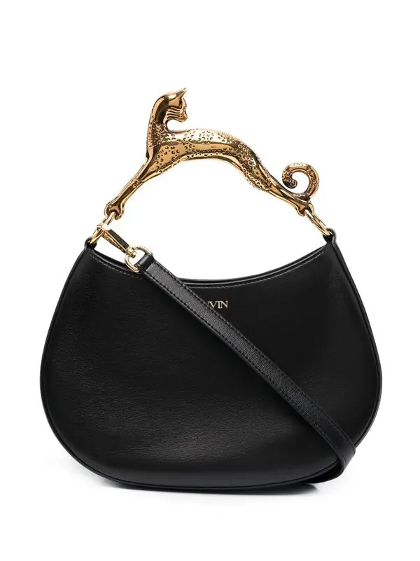 LANVIN Hobo With Cat Handle Bags
