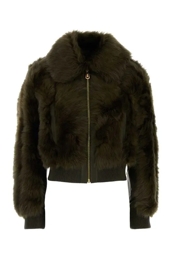 Zimmermann Shearling Bomber Jacket