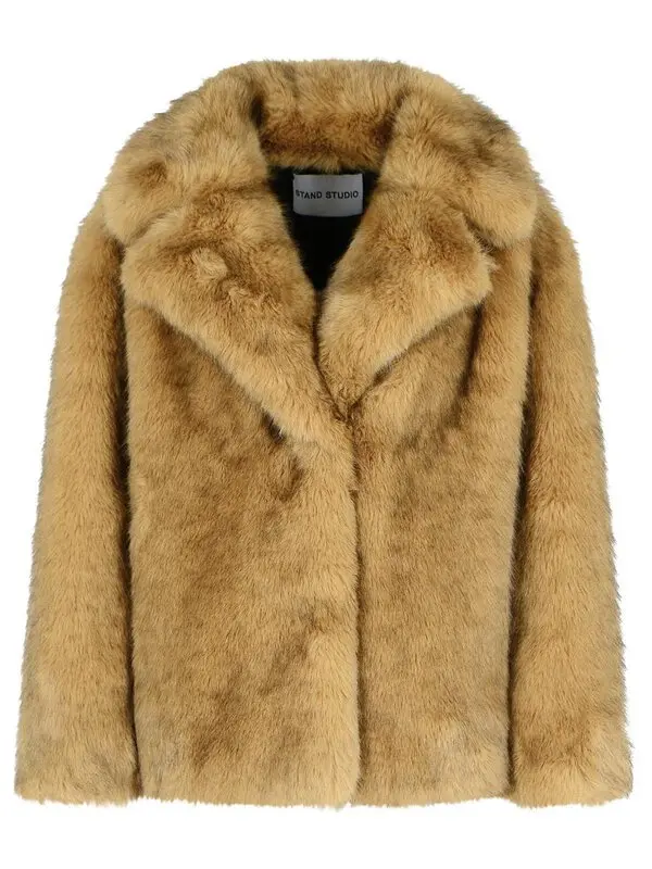 STAND STUDIO Valentina Faux Fur Jacket