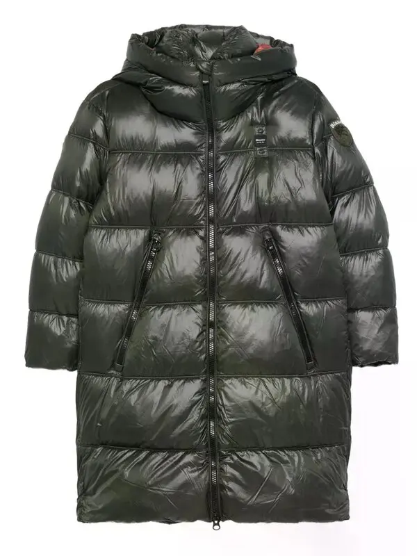 BLAUER. Padded Hooded Coat