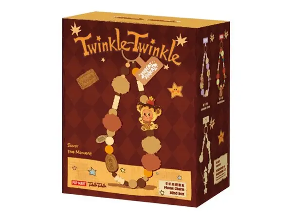 POP MART Twinkle Twinkle Savor The Moment Series Phone Charm Single Blind Box