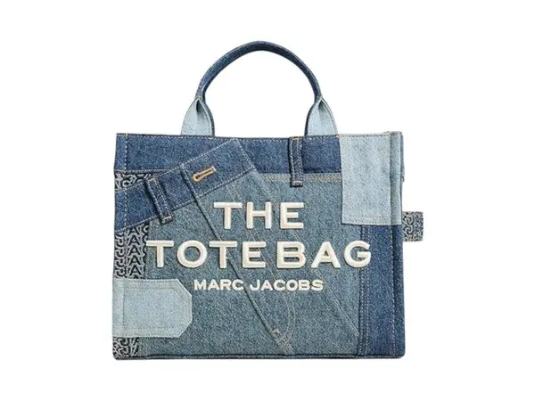 Marc Jacobs Deconstructed Denim Medium Tote