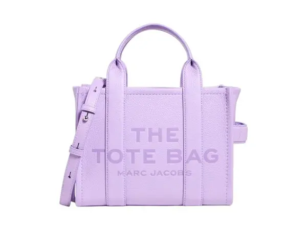 Marc Jacobs The Leather Small Tote Bag - Wisteria