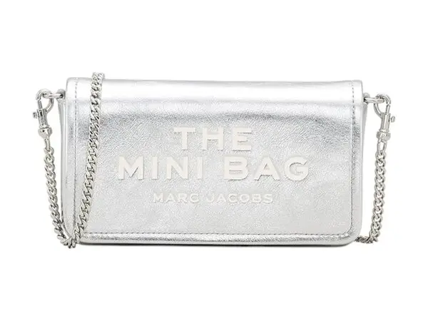 Marc Jacobs The Metallic Leather Chain Mini Bag