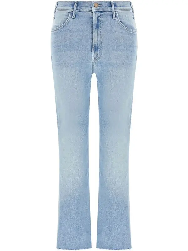 MOTHER The Hustler Ankle Fray Denim Jeans
