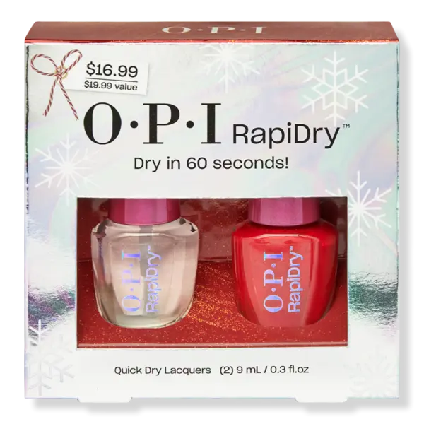 OPI Rapidry Quick-dry Lacquer Duo Pack