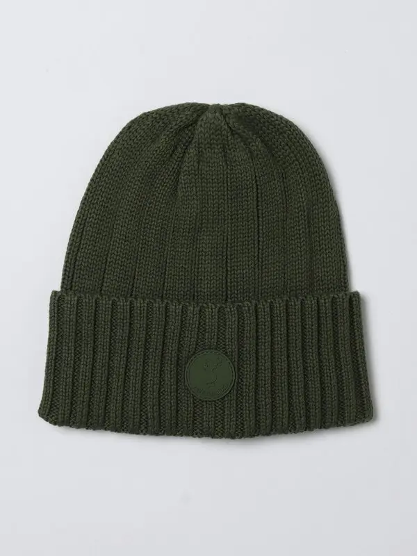 SAVE THE DUCK Ribbed Beanie - Green