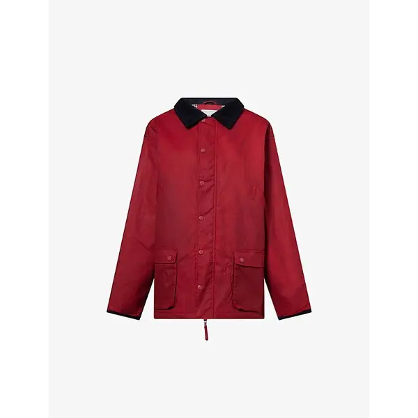 HOUSE OF SUNNY Relaxed-fit Waxed Cotton Rain Jacket