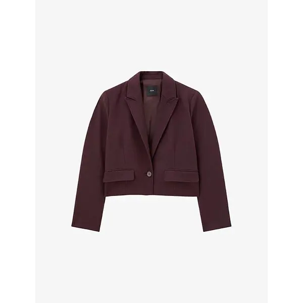JOSEPH Elia Single-breasted Wool-blend Jacket