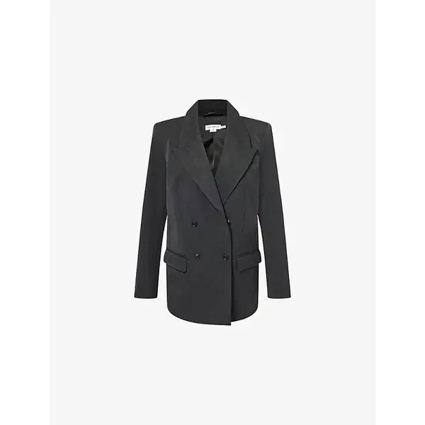 Good American Oversized Double-breasted Blazer