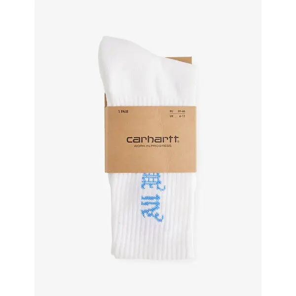 Carhartt Work In Progress No Play Printed Stretch-cotton Blend Socks