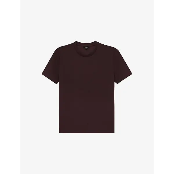 REISS Bradley Crewneck Stretch-jersey T-shirt
