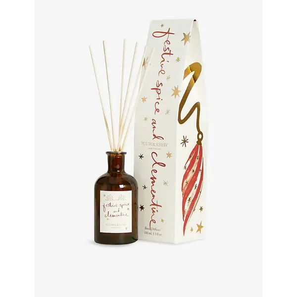 PLUM AND ASHBY Christmas Festive Spice Clementine Reed Diffuser
