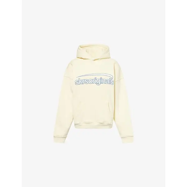 SISTERS & SEEKERS Graphic Relaxed-fit Cotton-blend Hoodie