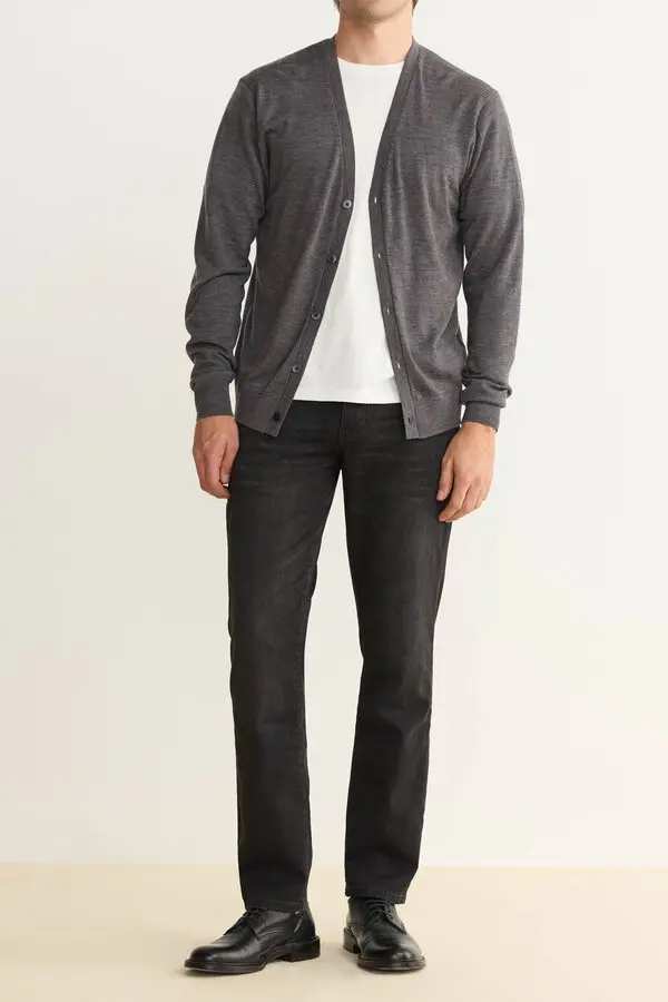 Warp + Weft Ord Straight Fit Jeans - Black