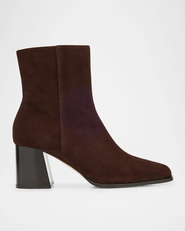 JIMMY CHOO Linne Suede Ankle Booties