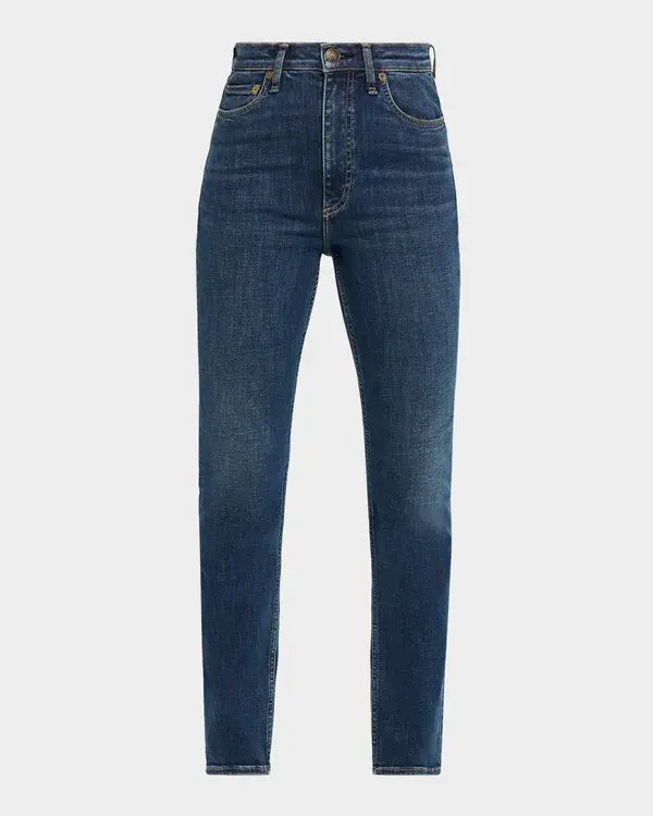 Rag & Bone Flexi Wren High-rise Slim Straight Jeans