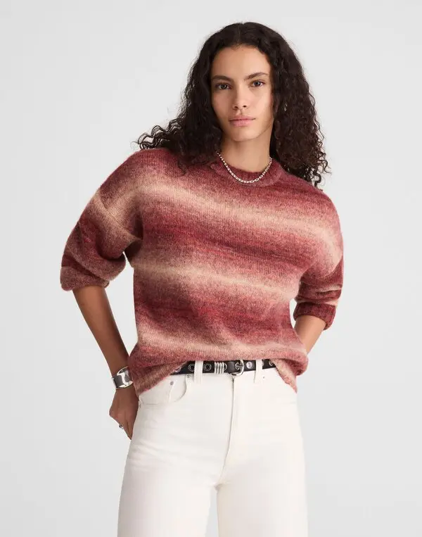 Madewell Space-dyed Drop-shoulder Sweater