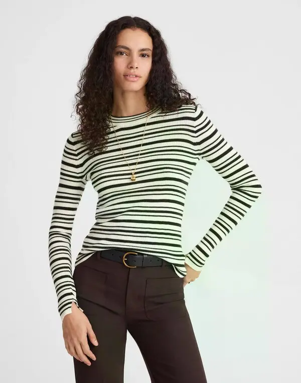Madewell Double-layered Crewneck Sweater