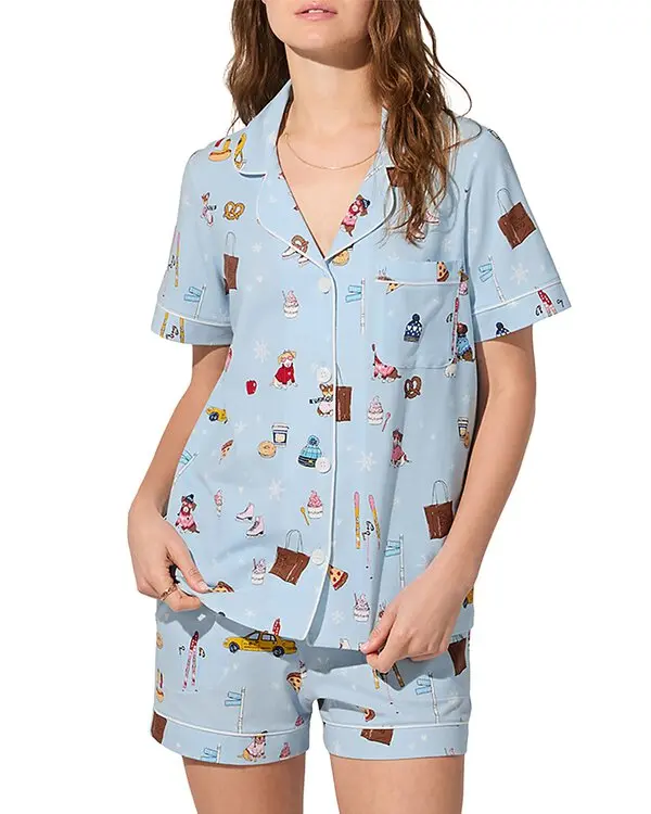 BEDHEAD PAJAMAS Printed Short Pajama Set