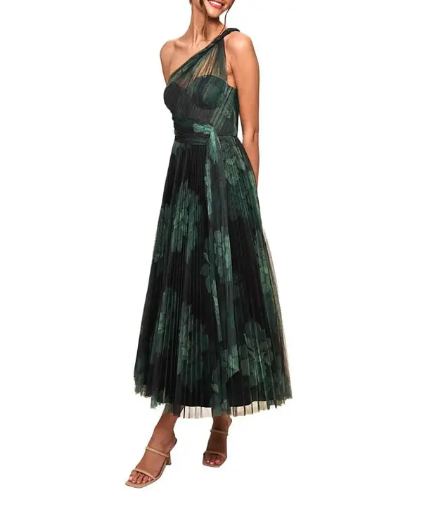 HUTCH Philippa One-shoulder Tulle Gown