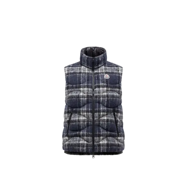 Moncler Sfakia Geometric-quilted Down Vest