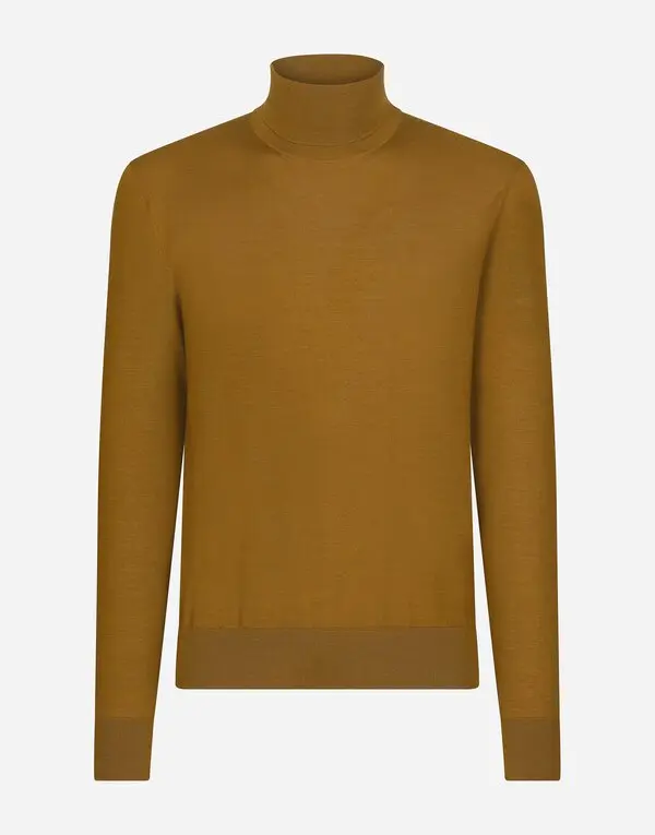 Dolce & Gabbana Cashmere And Silk Turtleneck Sweater