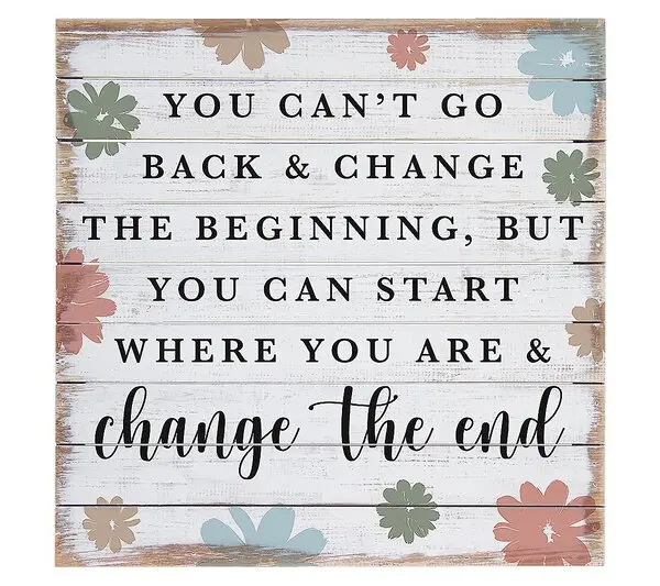 SINCERE SURROUNDINGS 14' Change The End Floral Perfect Pallet