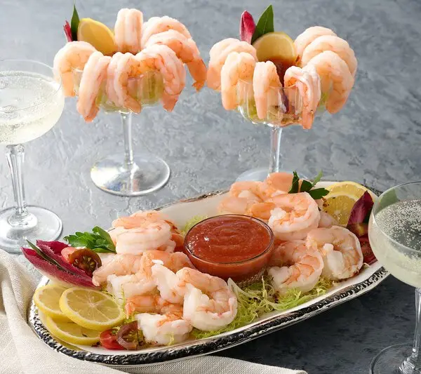 FUSHA FOODS 4-lbs Cooked Colossal Shrimp Cocktail