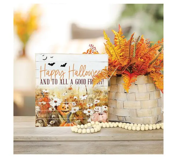 SINCERE SURROUNDINGS 14' Halloween Pumpkin Patc H Pallet