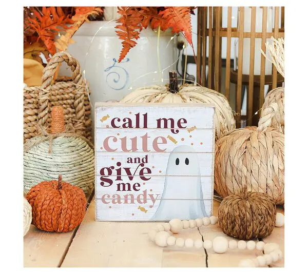 SINCERE SURROUNDINGS 8' Call Me Cute Ghost Pall Et Petite