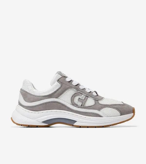 Cole Haan Grandprø Eleeana Running Sneakers - White-frost Gray