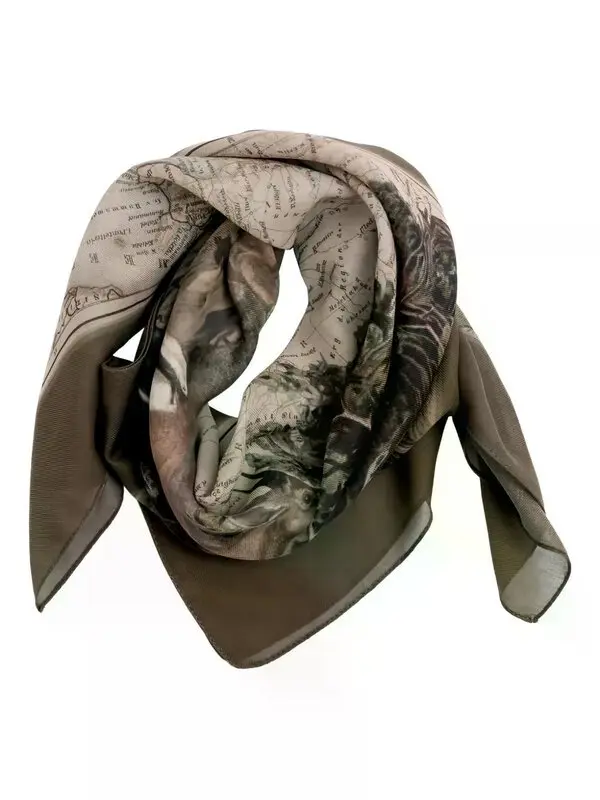 MAOULI Saïda Print Scarf
